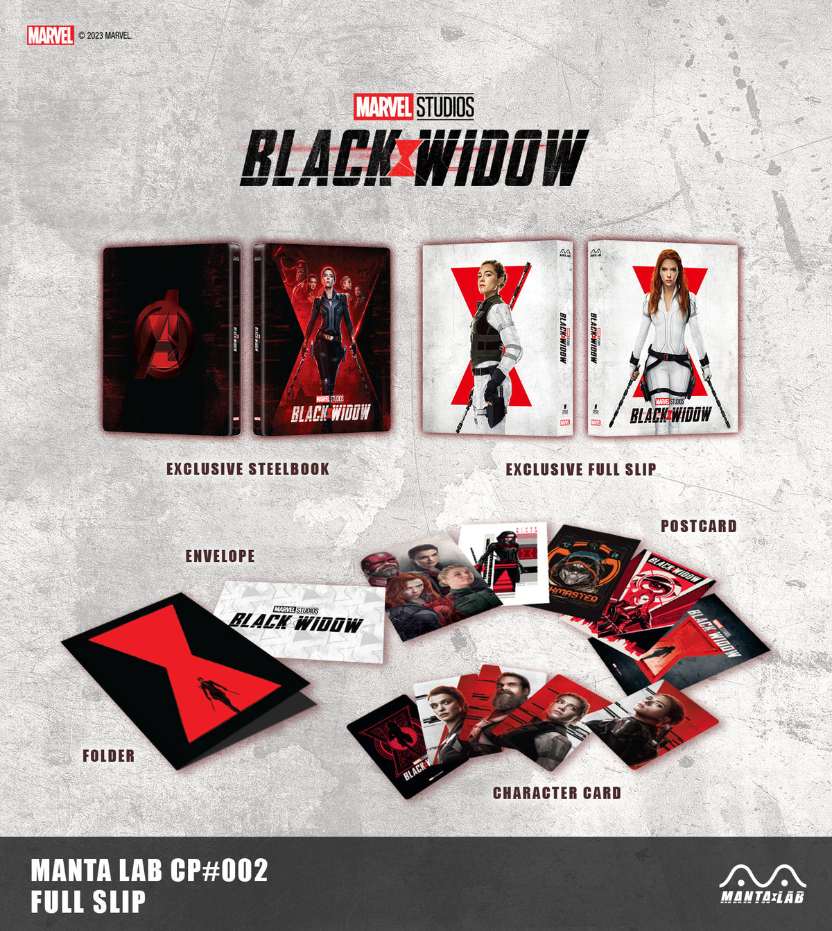 [MCP#002] Black Widow Steelbook (Full Slip)(Consumer Product) - Collectong