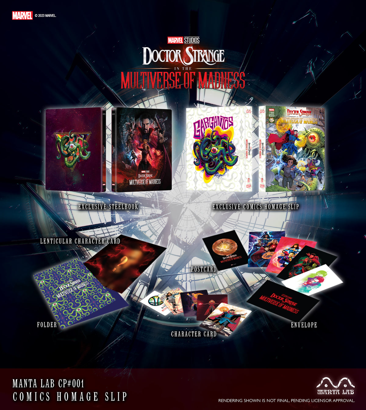 [MCP#001] Doctor Strange in the Multiverse of Madness Steelbook (Comic ...