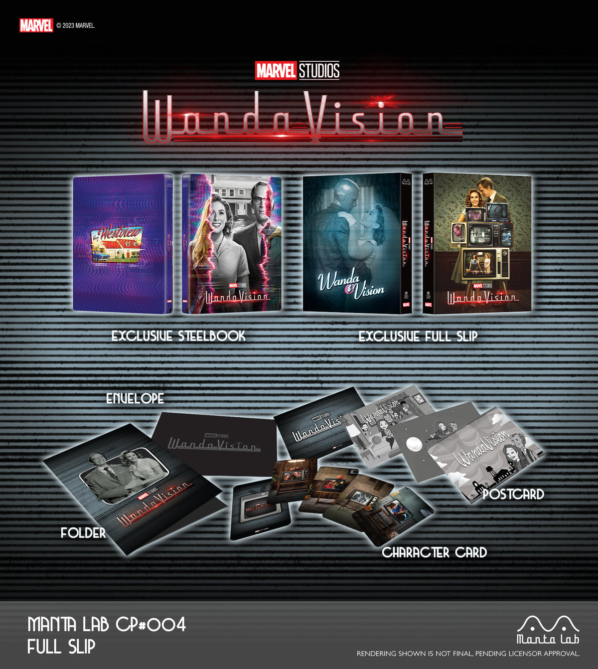 [MCP#004] Wanda Vision Steelbook (Full Slip)(Consumer Product) - Collectong