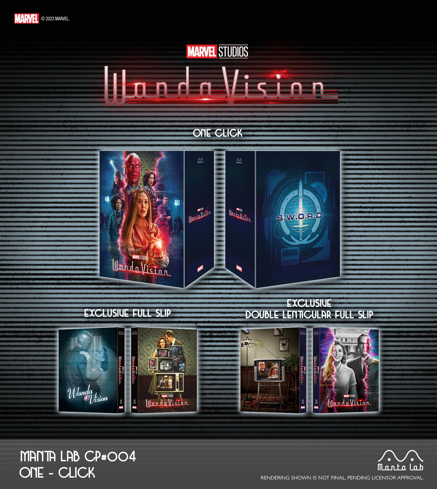 [MCP#004] Wanda Vision Steelbook (One Click)(Consumer Product) - Collectong