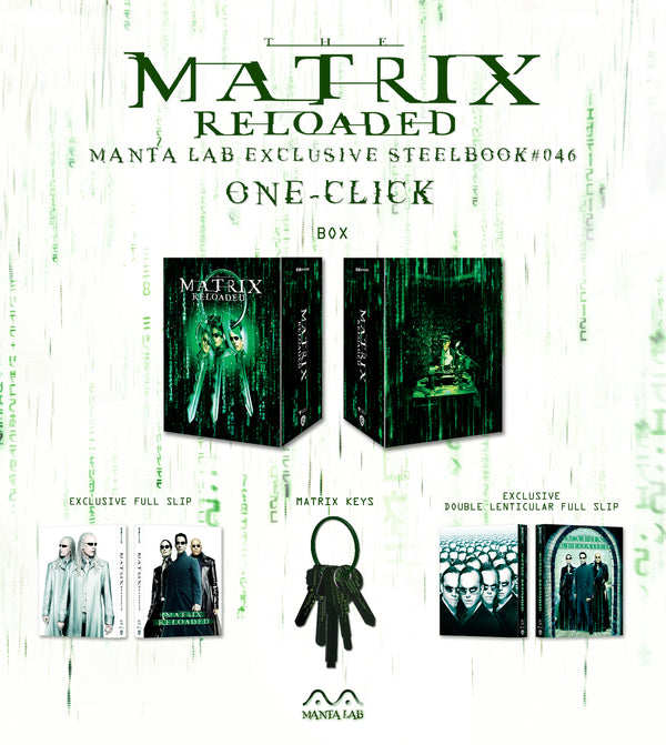 [ME#46] The Matrix Reloaded Steelbook (One Click) - Collectong
